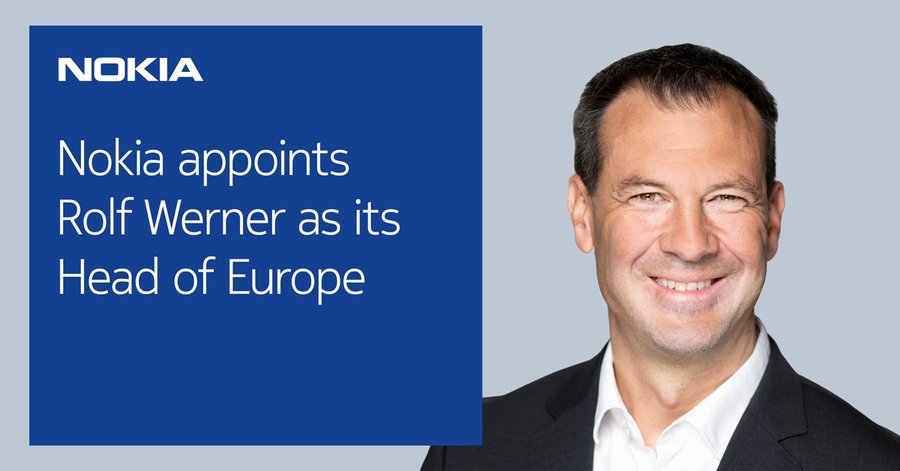 Nokia appoints Rolf Werner as its Head of Europe – American Industrial Magazine