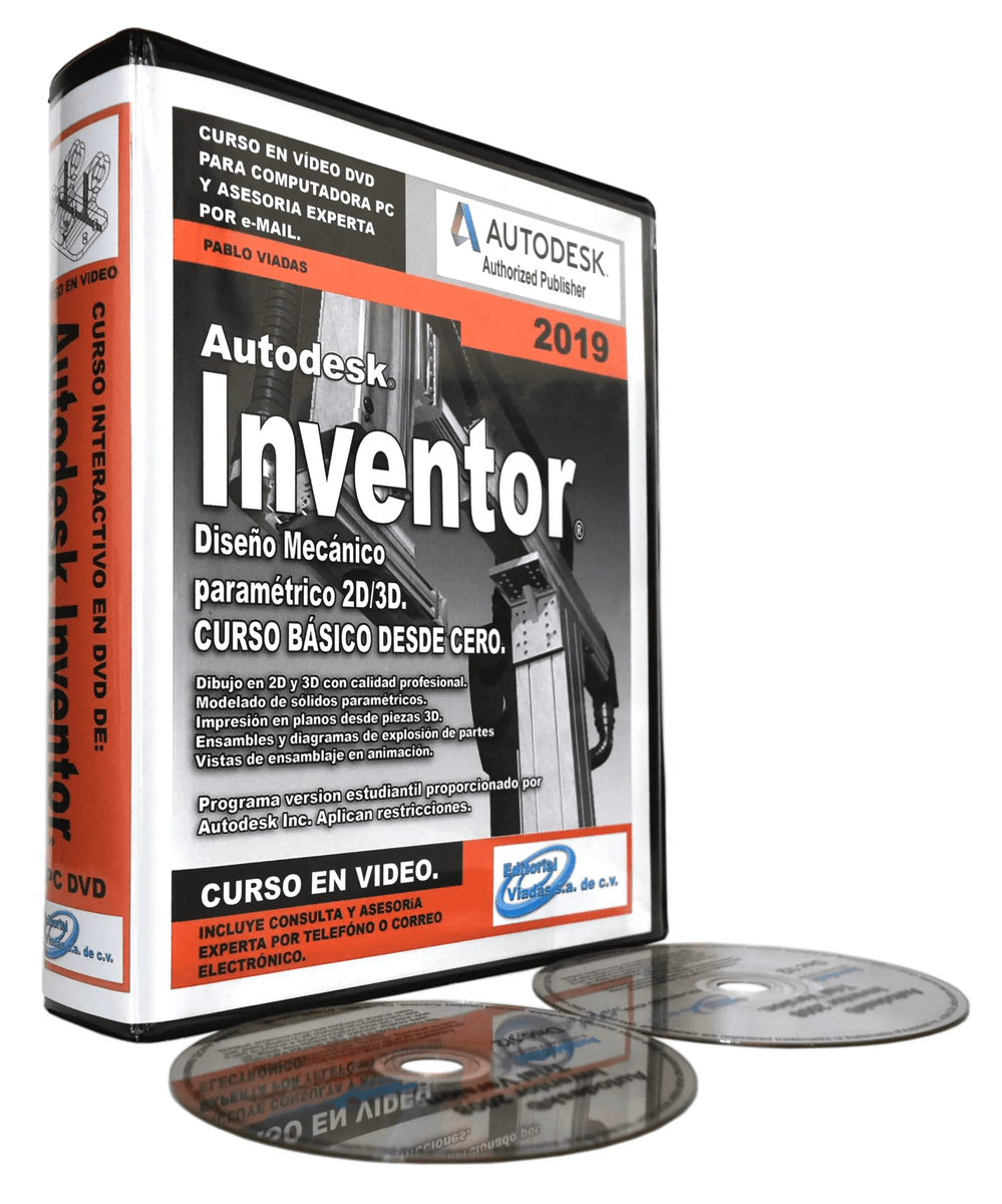 Curso de Autodesk Inventor | Básico: Diseño Mecánico Paramétrico 2D/3D ...