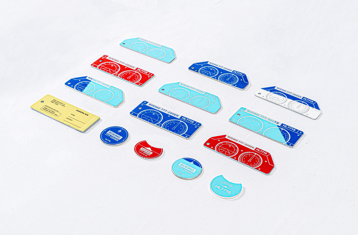 Korean Air releases upcycled name tags and golf ball marker from ...